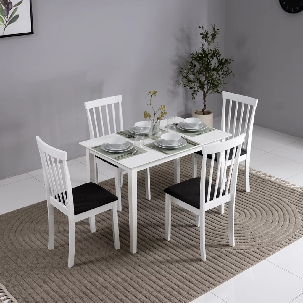 Broadway Dining Set – 4 seater – Royal Furniture