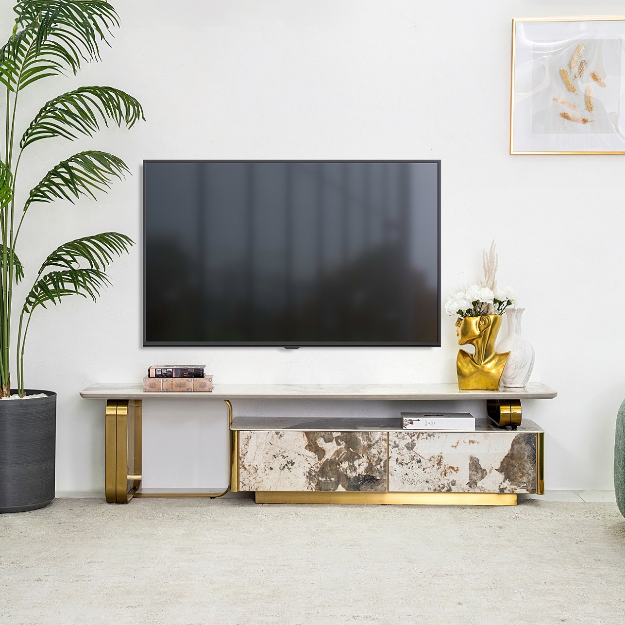 Buy TV Wall Unit Online in Dubai, UAE - Royal Furniture