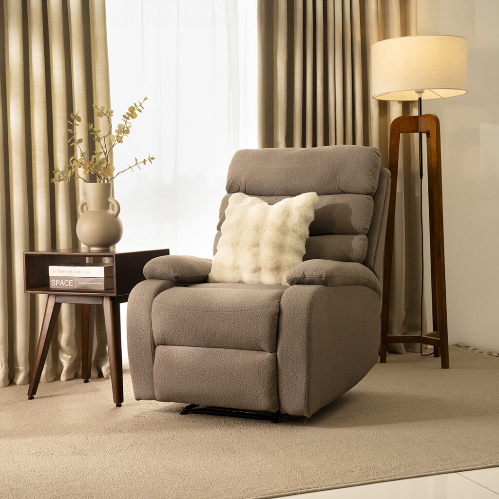 Alaska Recliner Grey – Royal Furniture