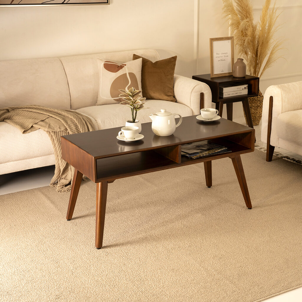 Andres Coffee Table -Dark Brown – Royal Furniture