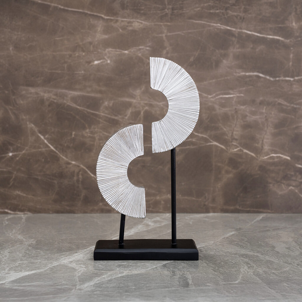 Auric Polyresin Abstract Accent -36CM – Royal Furniture