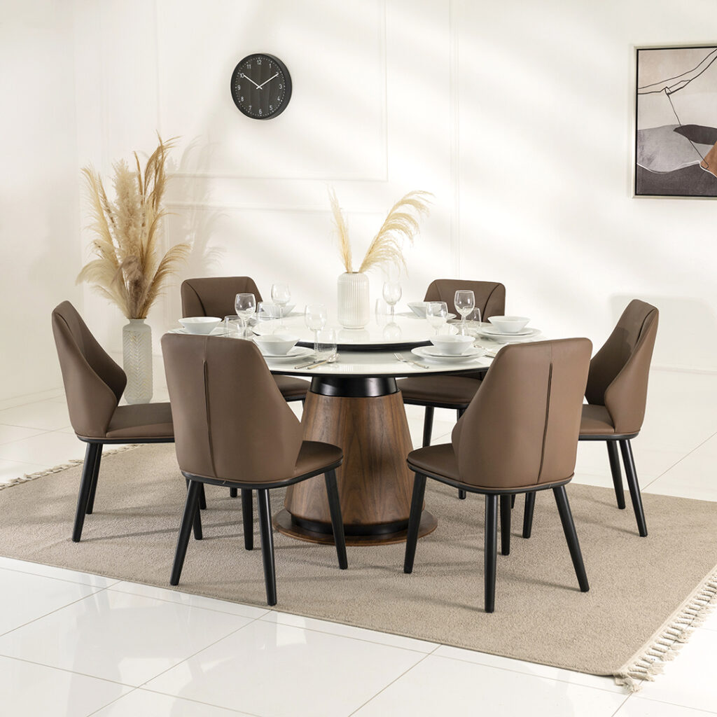 Carlo Dining 6 Seater Set – Royal Furniture